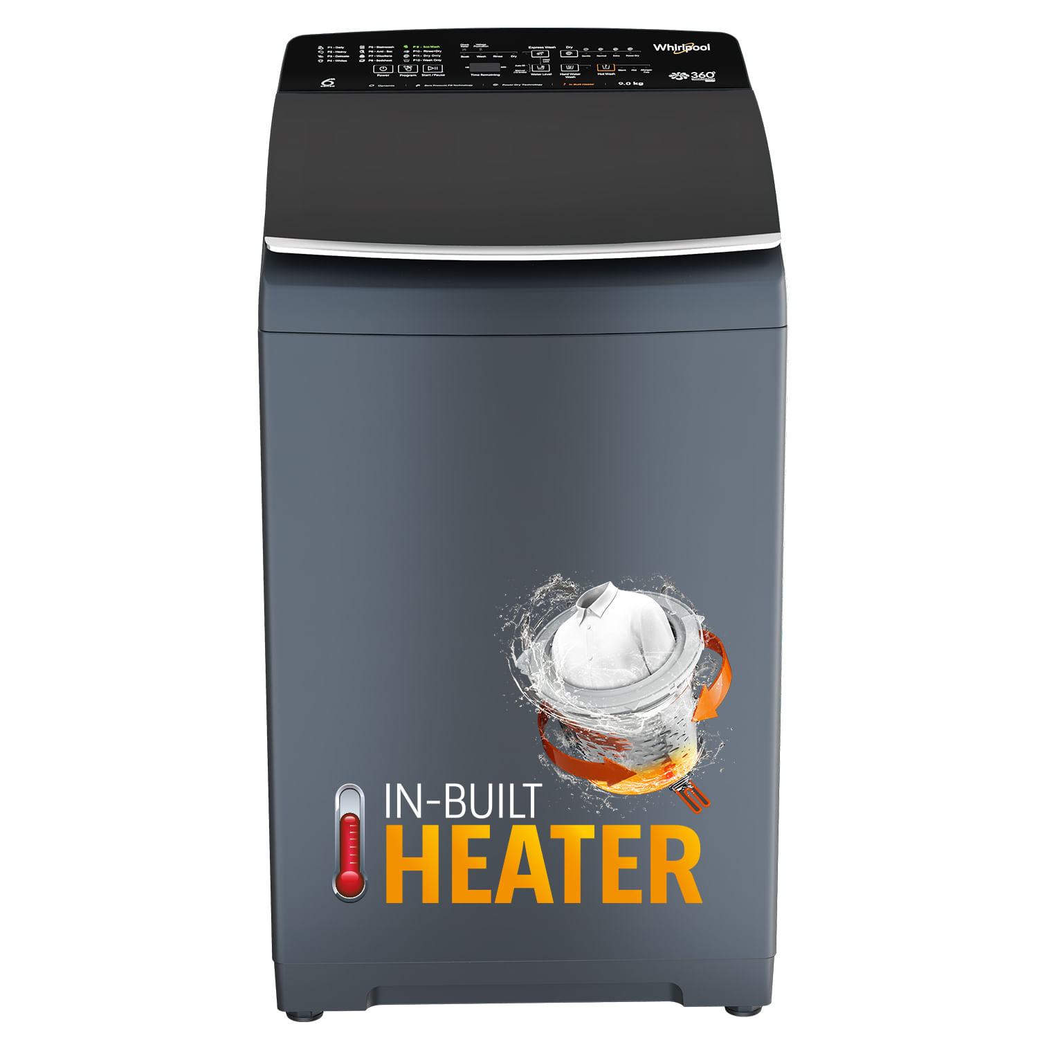 Buy 360° Bloomwash Pro 9kg 5 Star Fully Automatic Top-Load Washing ...